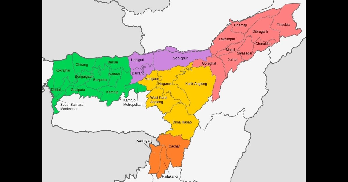 Assam Districts Explained: How Many Districts in Assam, the Largest ...